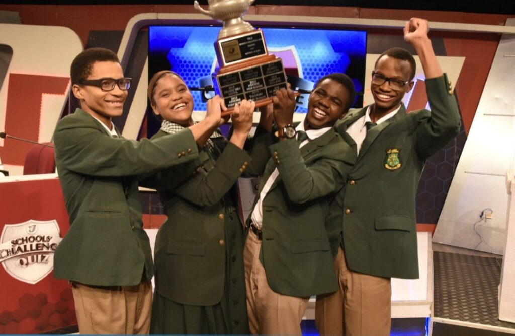 St. Jago wins 50th edition of School's Challenge Quiz - 876411 STUDIO